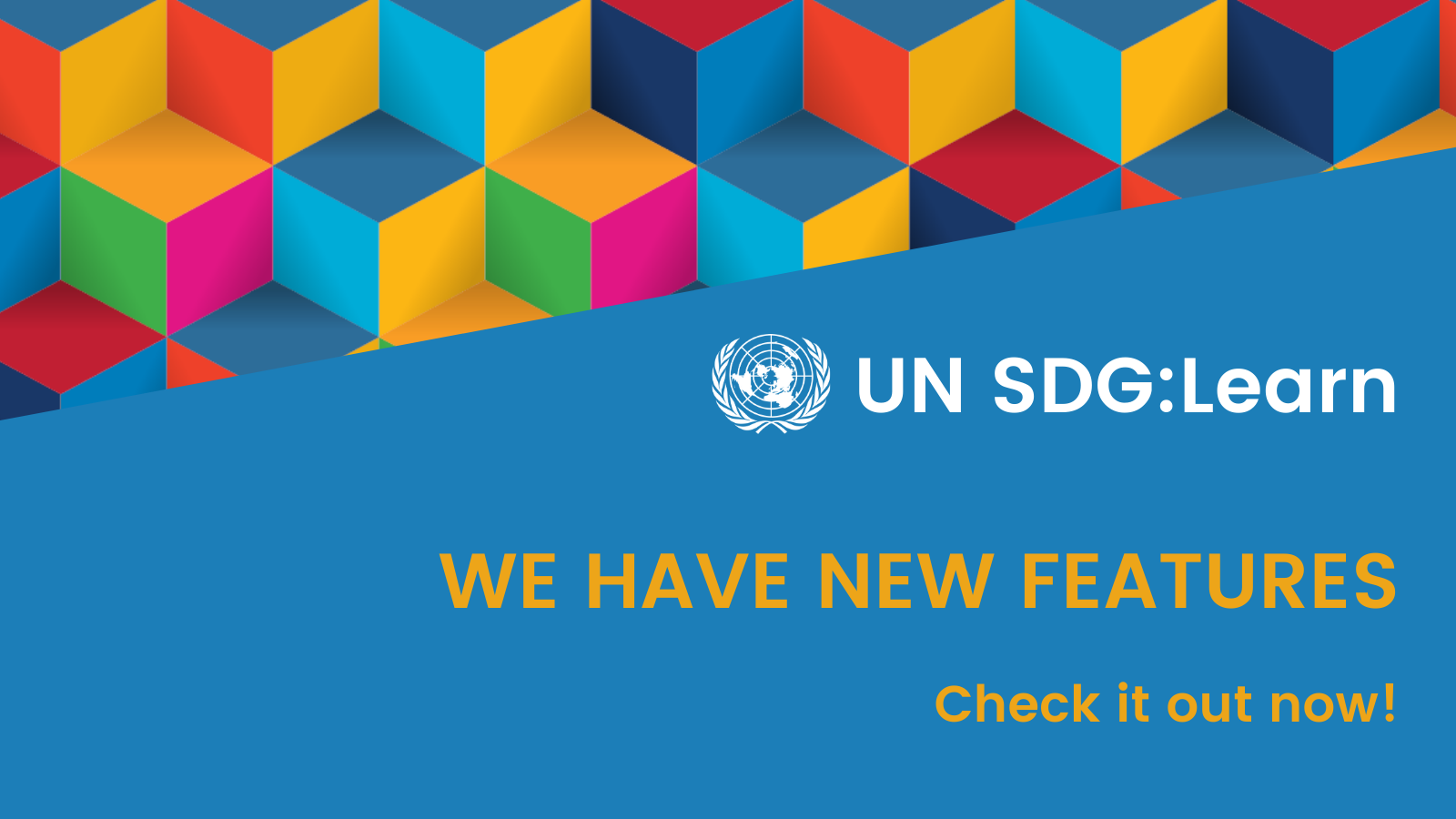 New Features of UN SDG:Learn | UNITAR